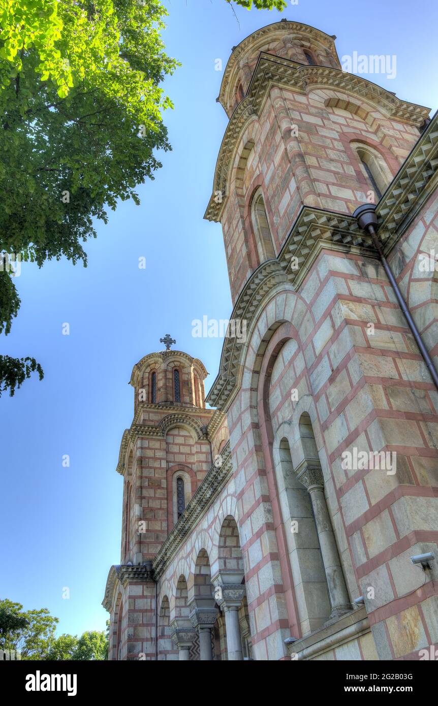 Belgrade landmarks, HDR Image Stock Photo - Alamy