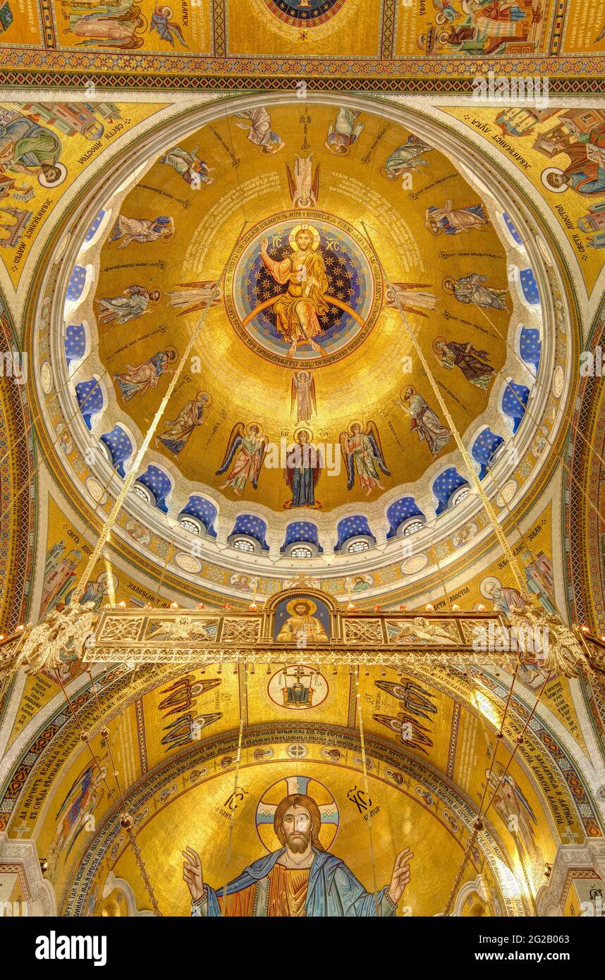 Saint Sava Cathedral, Belgrade Stock Photo - Alamy