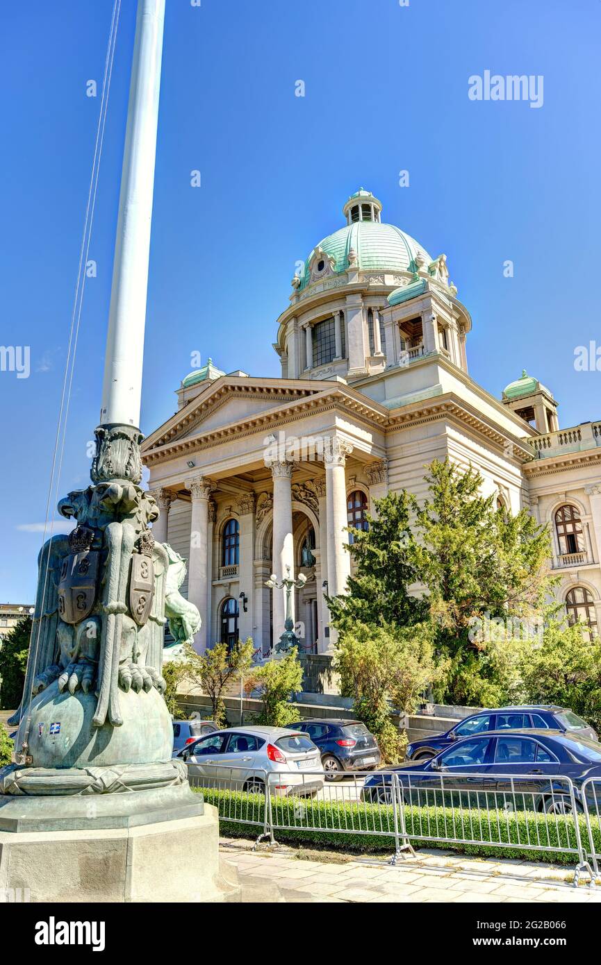 Belgrade landmarks, HDR Image Stock Photo - Alamy