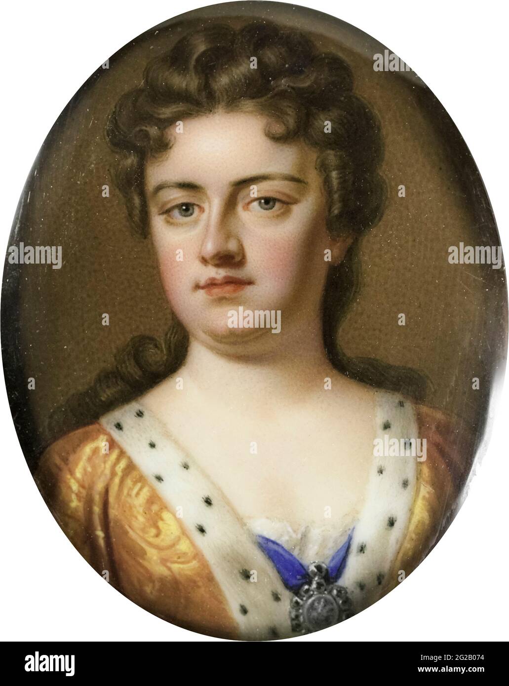 Portrait of anne stuart 1665 1714 hi-res stock photography and images ...