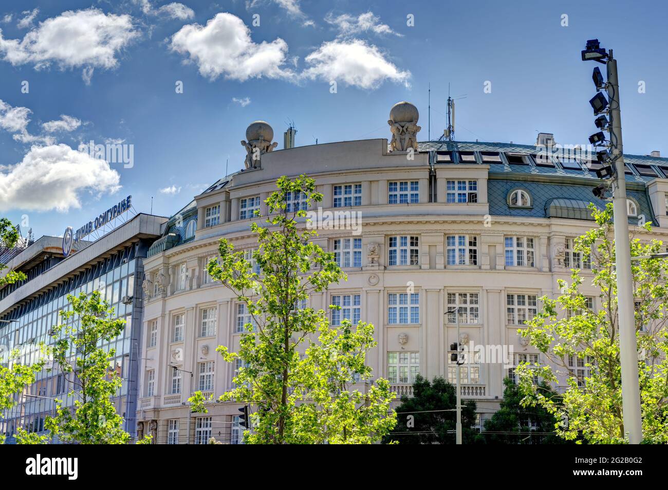Belgrade landmarks, HDR Image Stock Photo - Alamy