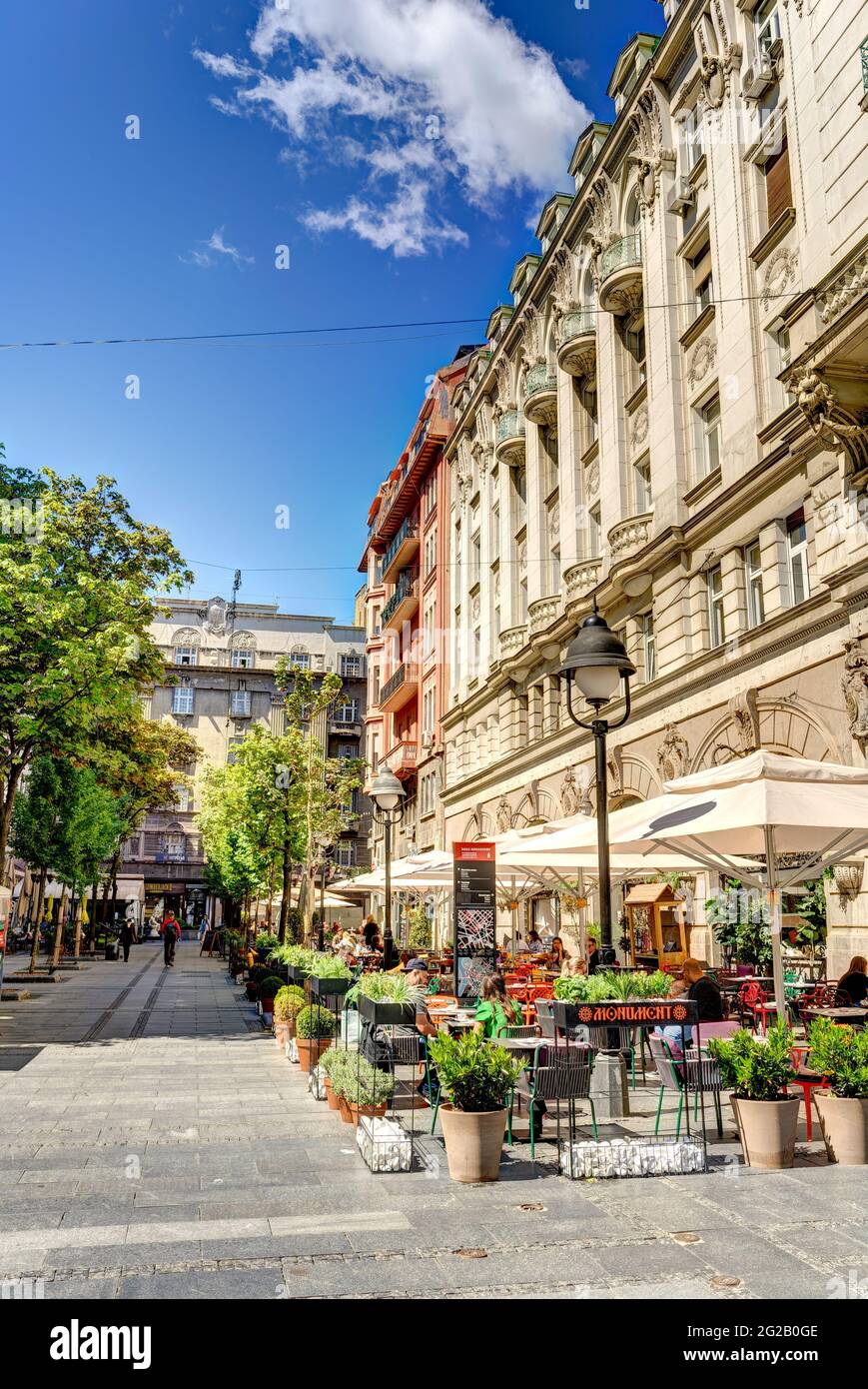 Belgrade landmarks, HDR Image Stock Photo - Alamy