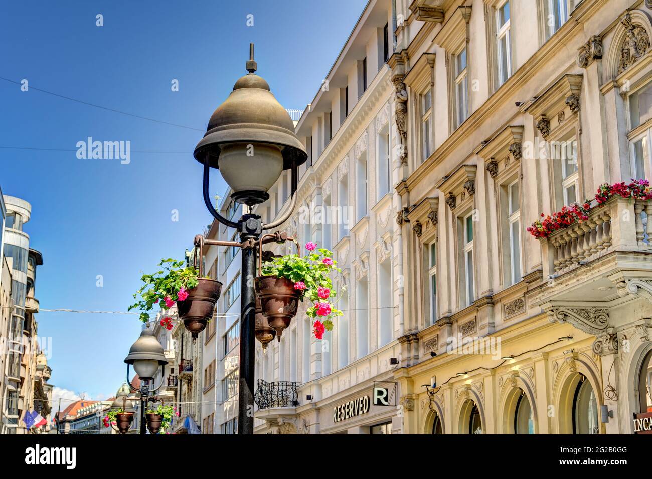 Belgrade landmarks, HDR Image Stock Photo - Alamy