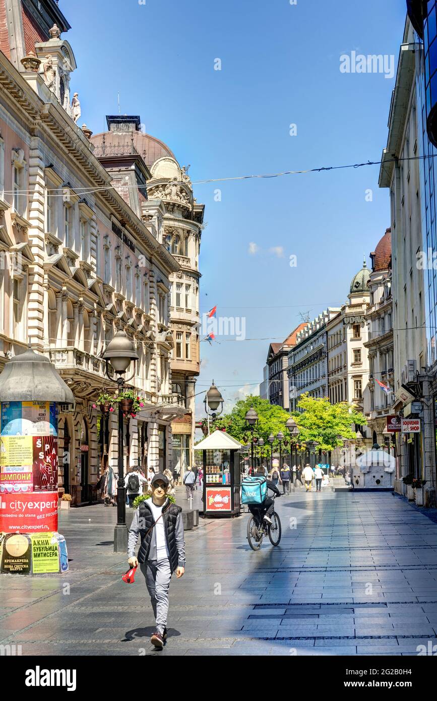 Belgrade landmarks, HDR Image Stock Photo - Alamy