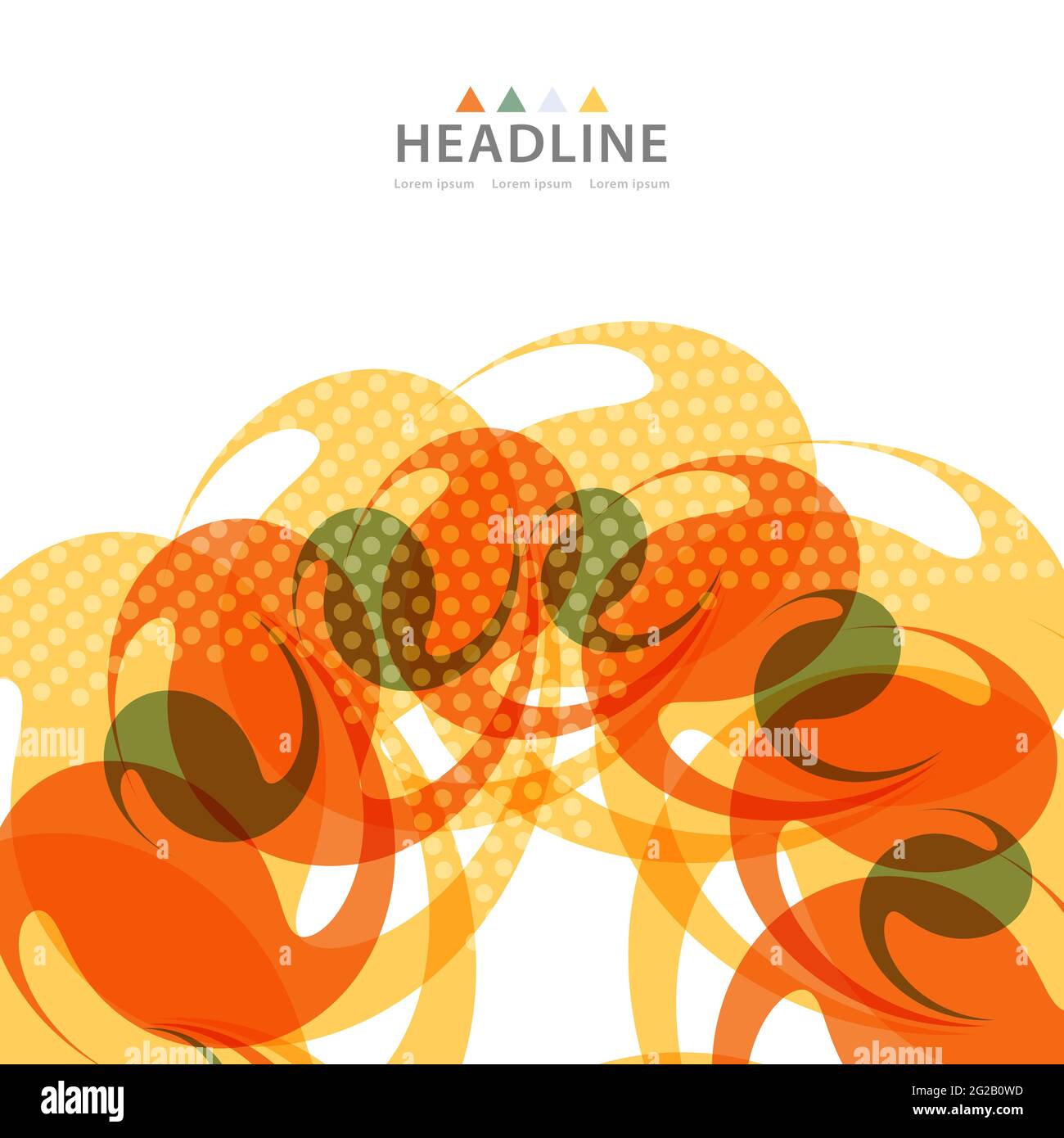 Brochure colorful header layout background template design Stock Vector ...