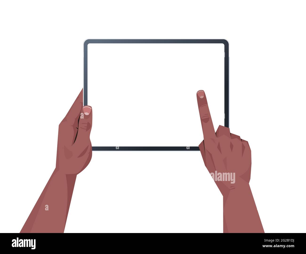 Using digital device Stock Vector Images - Alamy