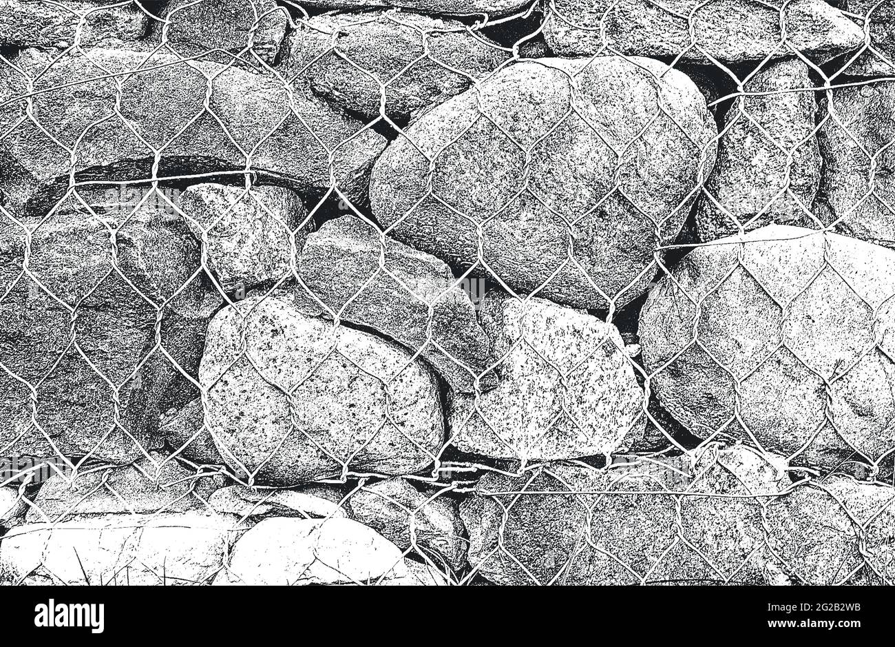 Distressed overlay texture of stones, rocks, pebbles, macadam inside ...