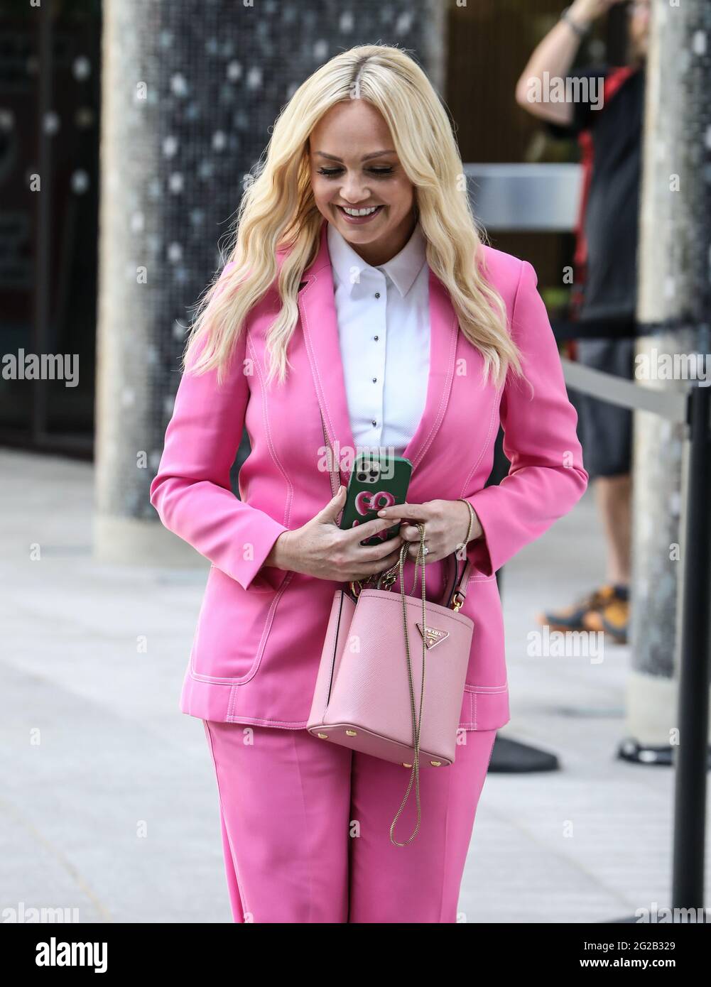 Emma Bunton, ITV Studios, London, UK, 08 June 2021, Photo by piQtured ...