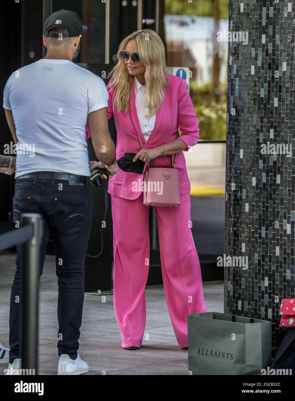 Emma Bunton, ITV Studios, London, UK, 08 June 2021, Photo by piQtured ...