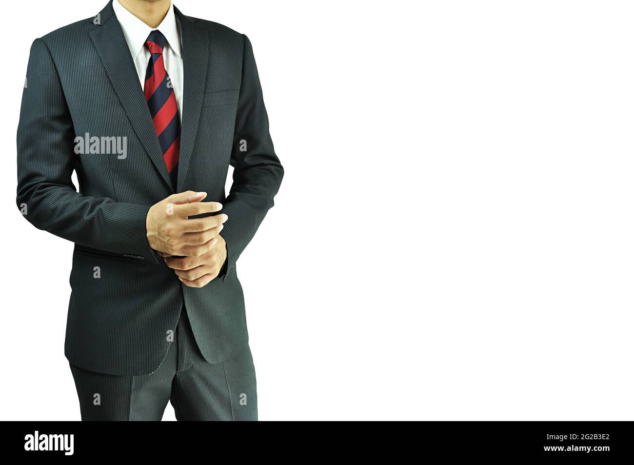 Senior male wearing red Cut Out Stock Images & Pictures - Alamy