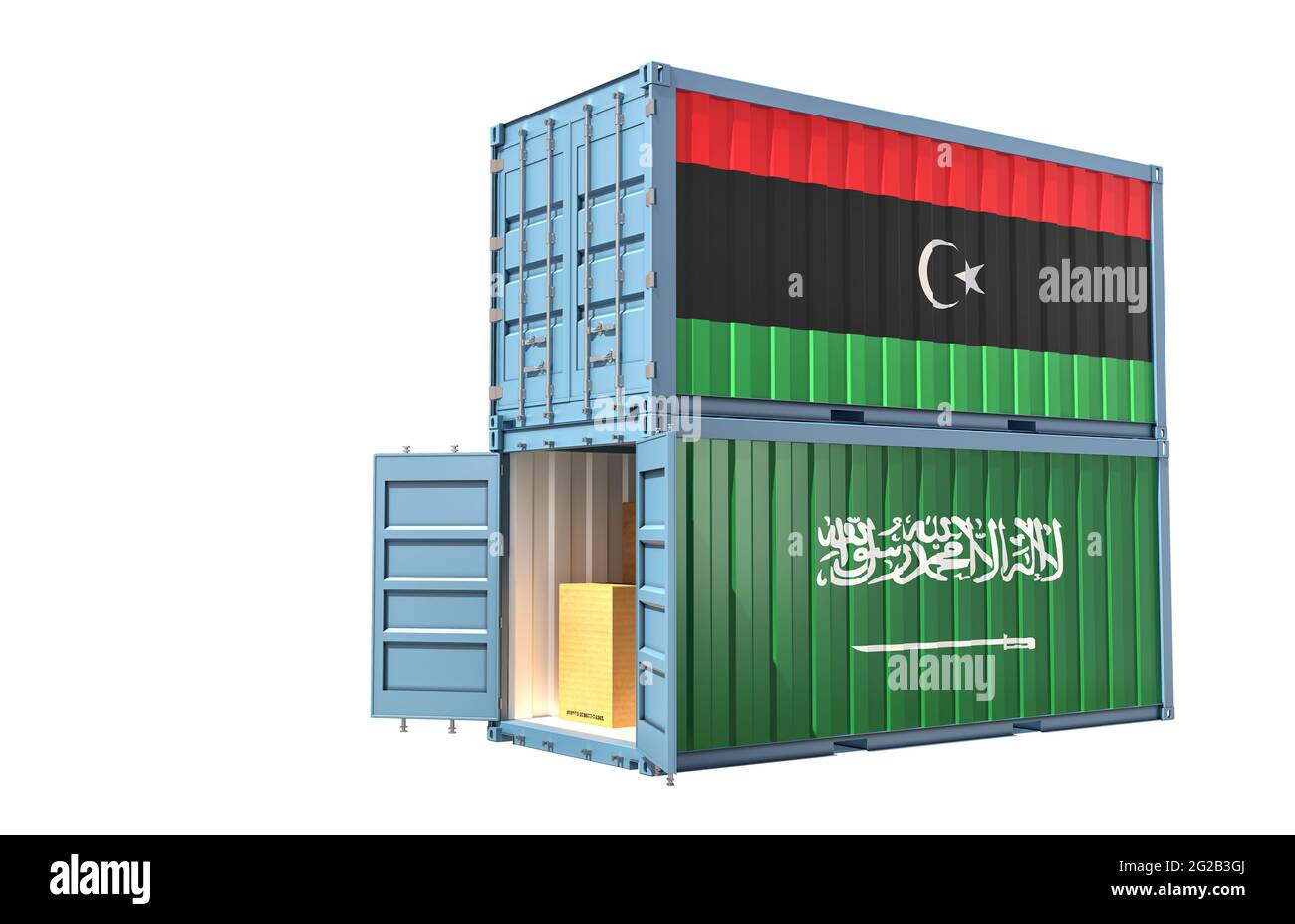 Libya saudi arabia flag hi-res stock photography and images - Alamy