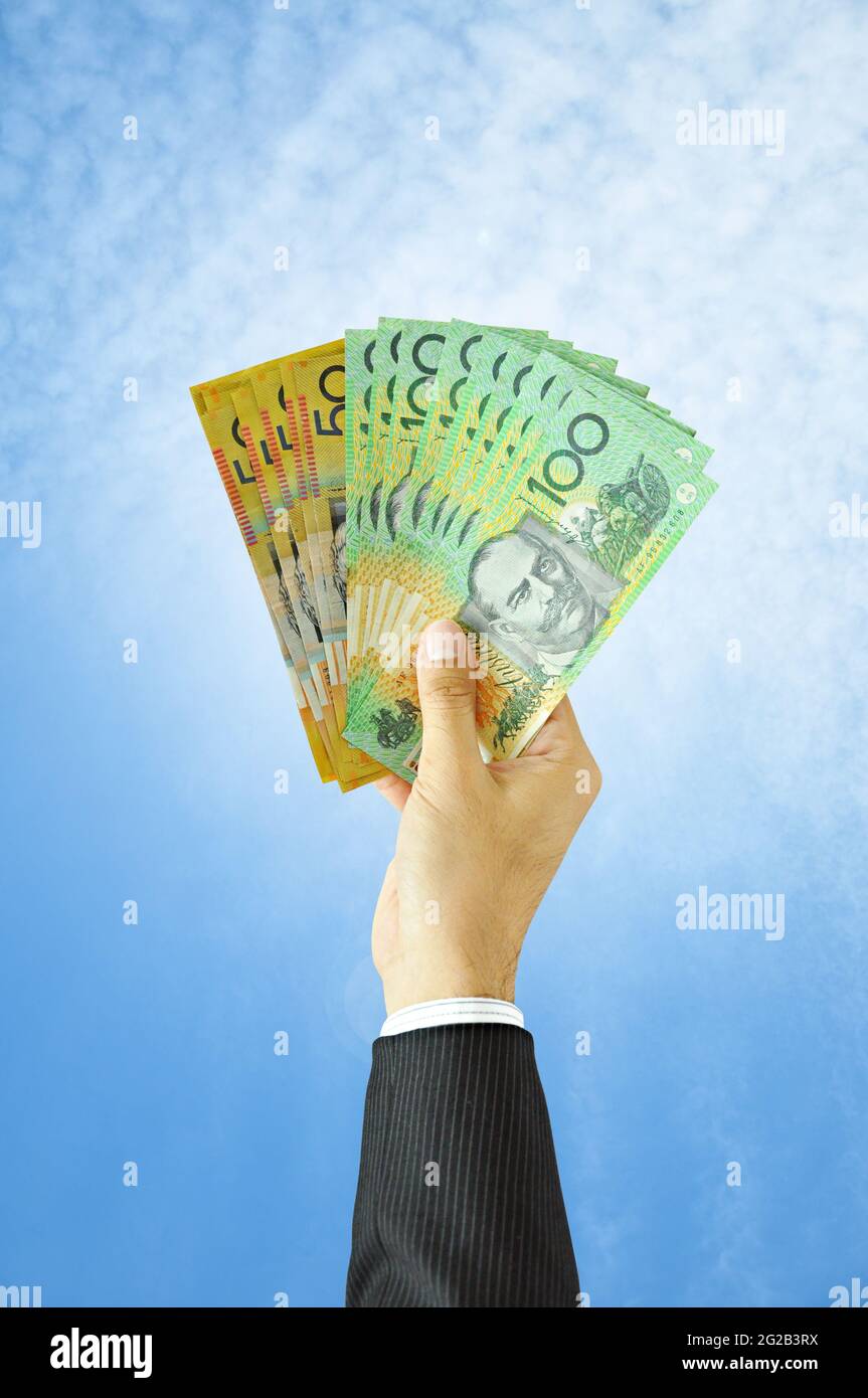 Australian cash fan hi-res stock photography and images - Alamy