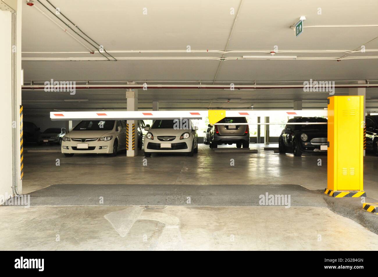 Car park barrier hi-res stock photography and images - Alamy