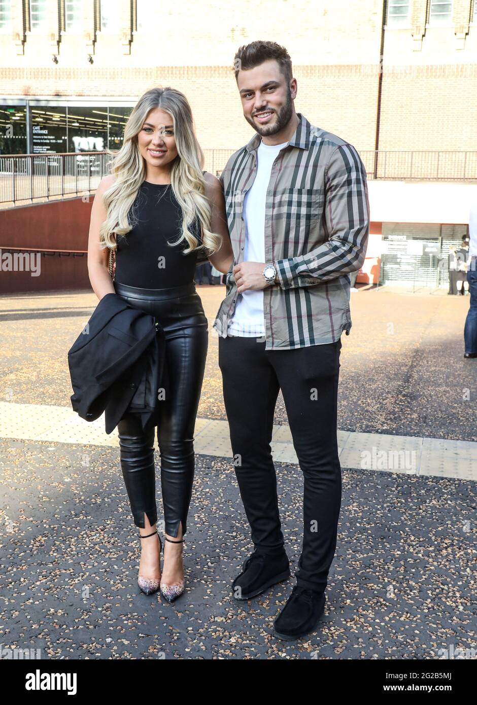 Paige Turley and Finley Tapp, Preview screening of Marvel Studios Loki ...