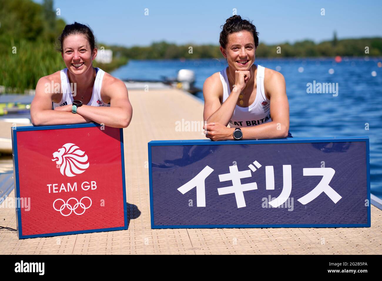 Great Britain's Emily Craig, (left) and Imogen Grant, lightweight women ...
