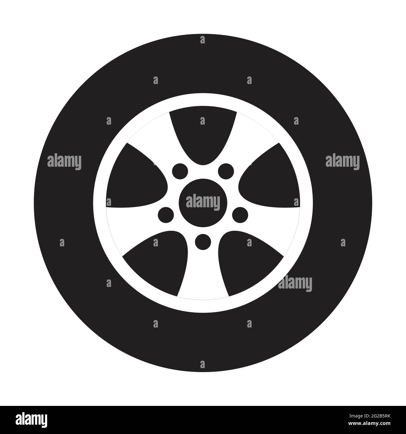 car wheel icon vector for your web site design, logo, app, UI ...