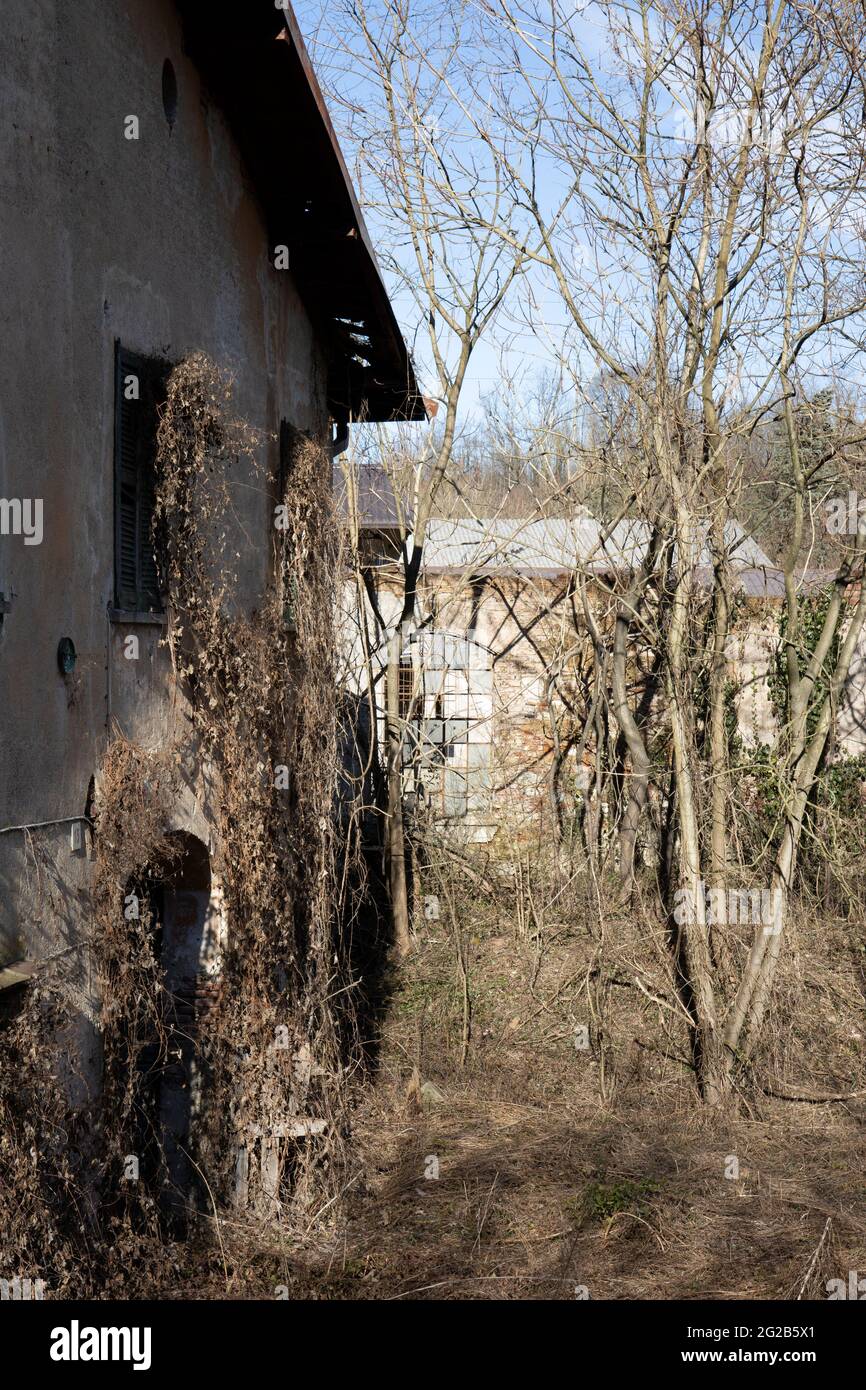 Old factories and industrial archeology Stock Photo - Alamy