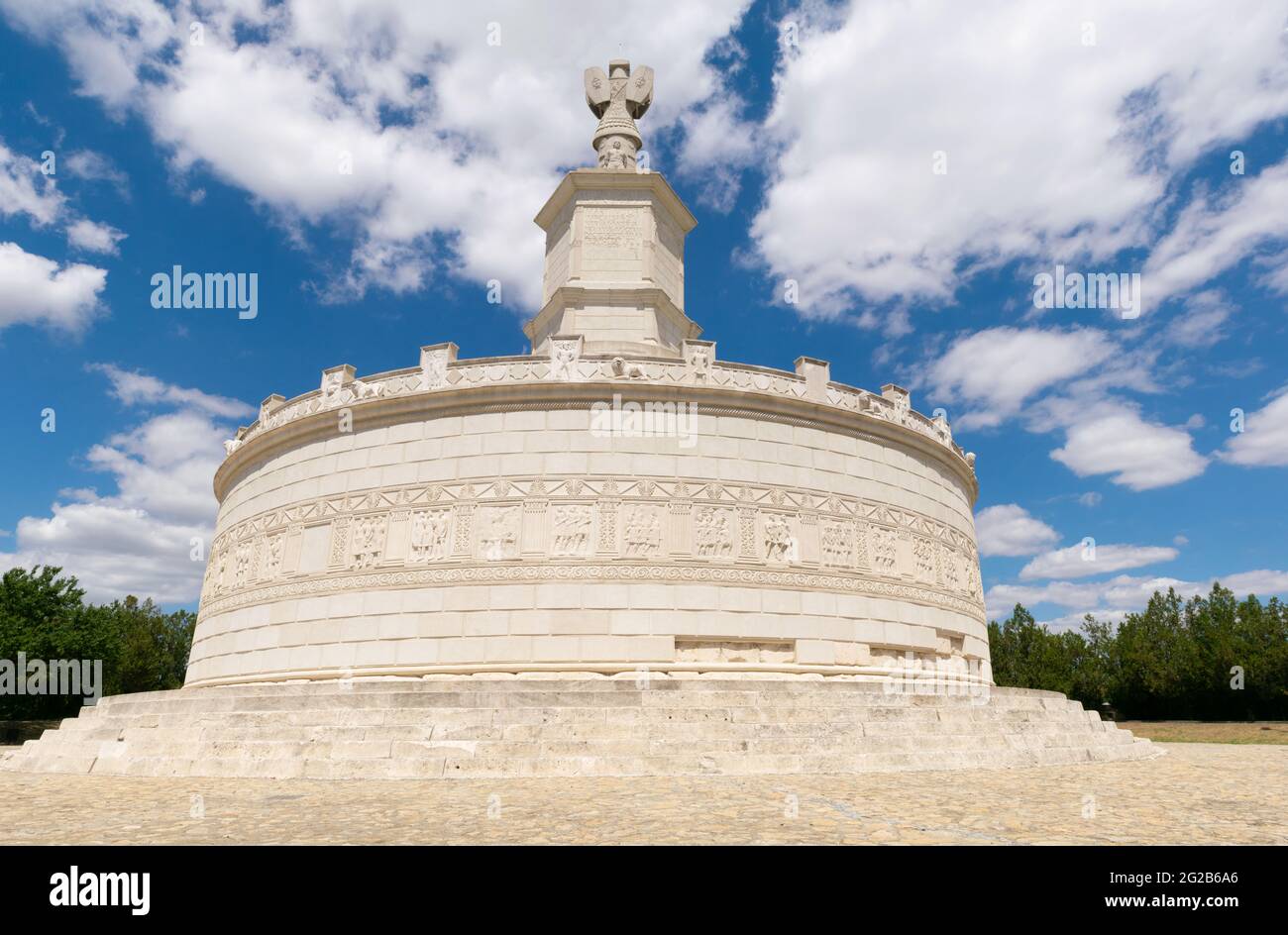 Tropaeum traiani monument hi-res stock photography and images - Alamy