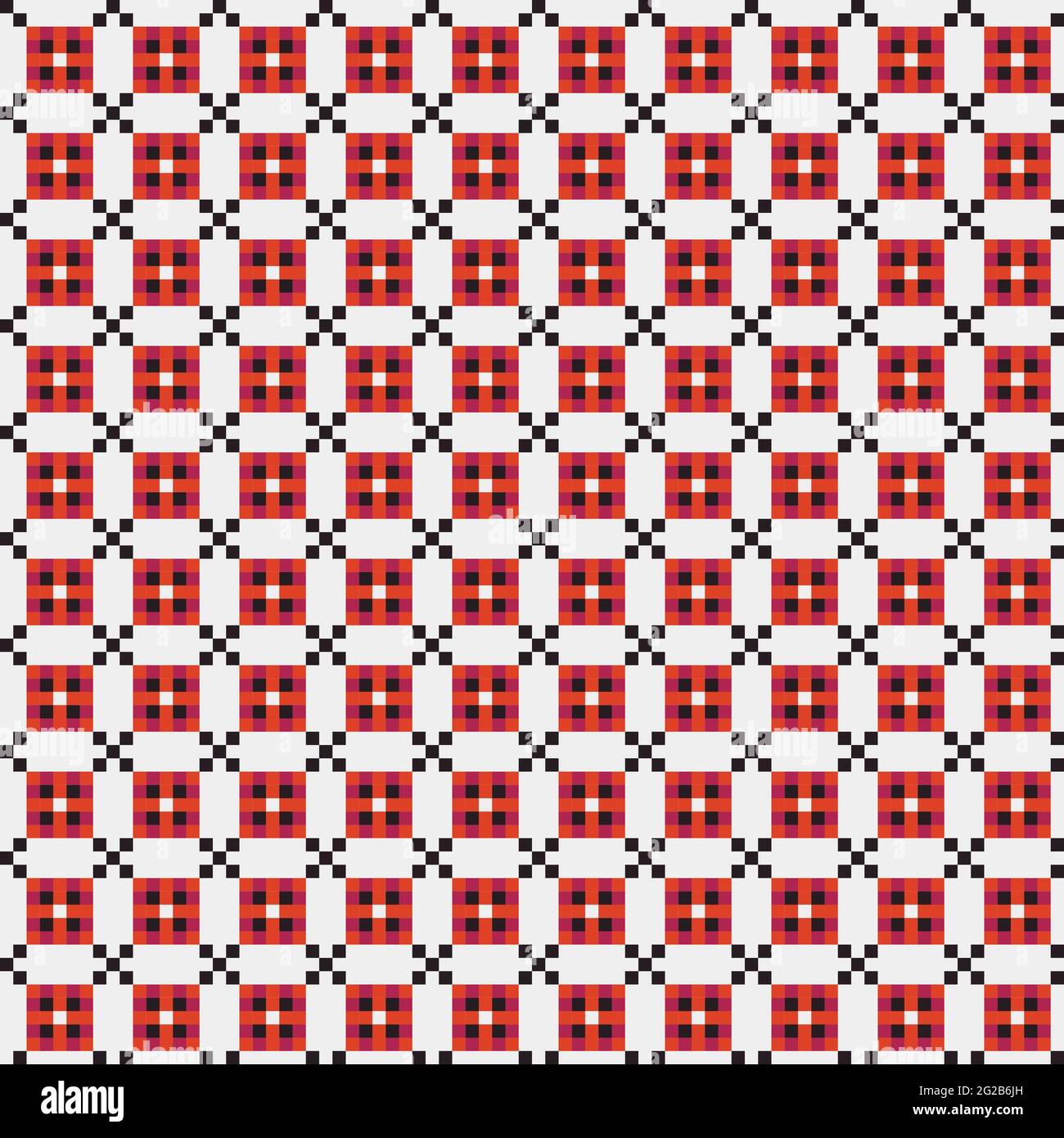 Abstract Cross-Pattern Dotted generative computational art illustration ...