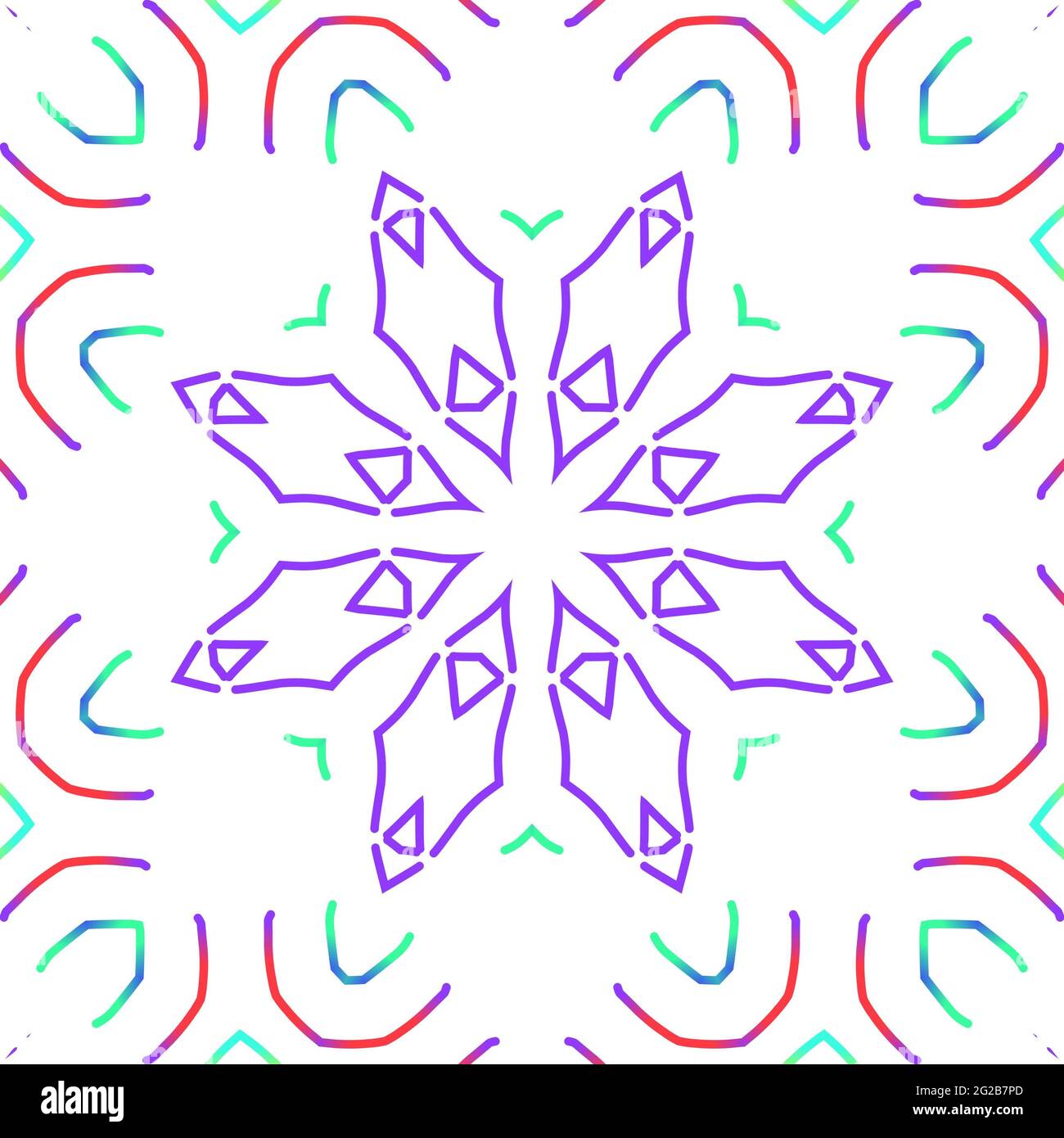 Pattern illustration design Stock Photo - Alamy