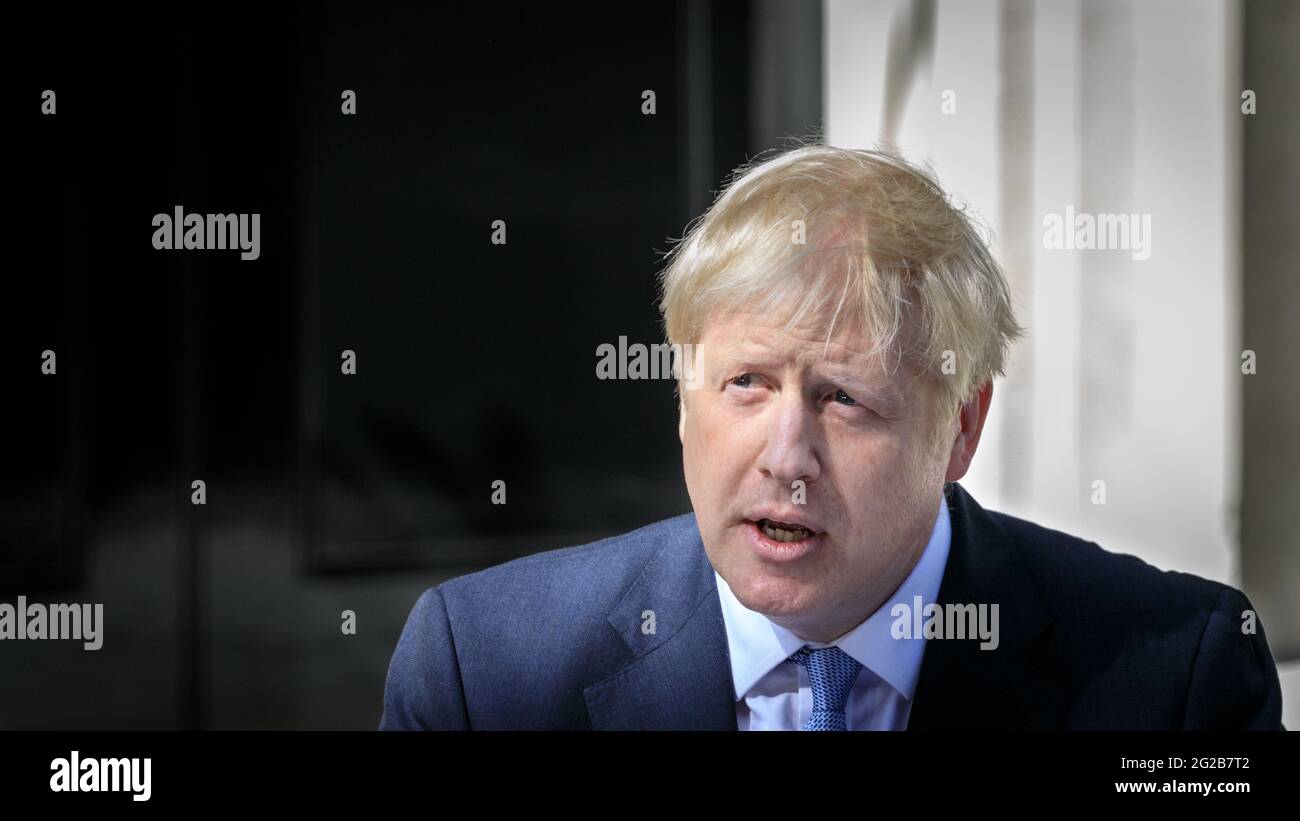 British Prime Minister Boris Johnson makes his first speech as PM ...