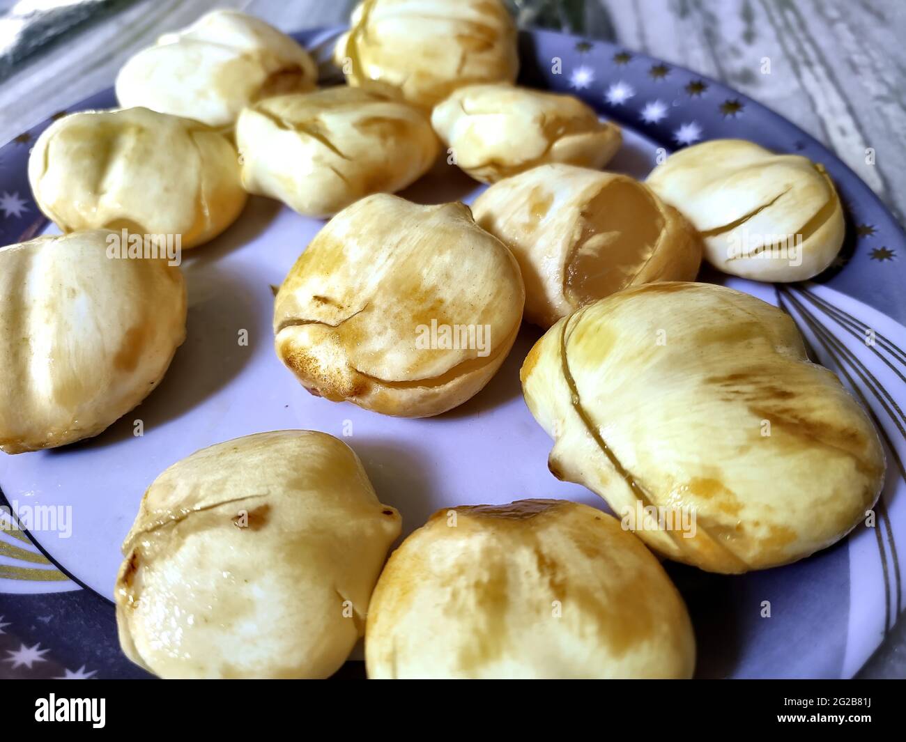 Fruits of borassus flabellifer commonly known as palmyra palm, wine ...