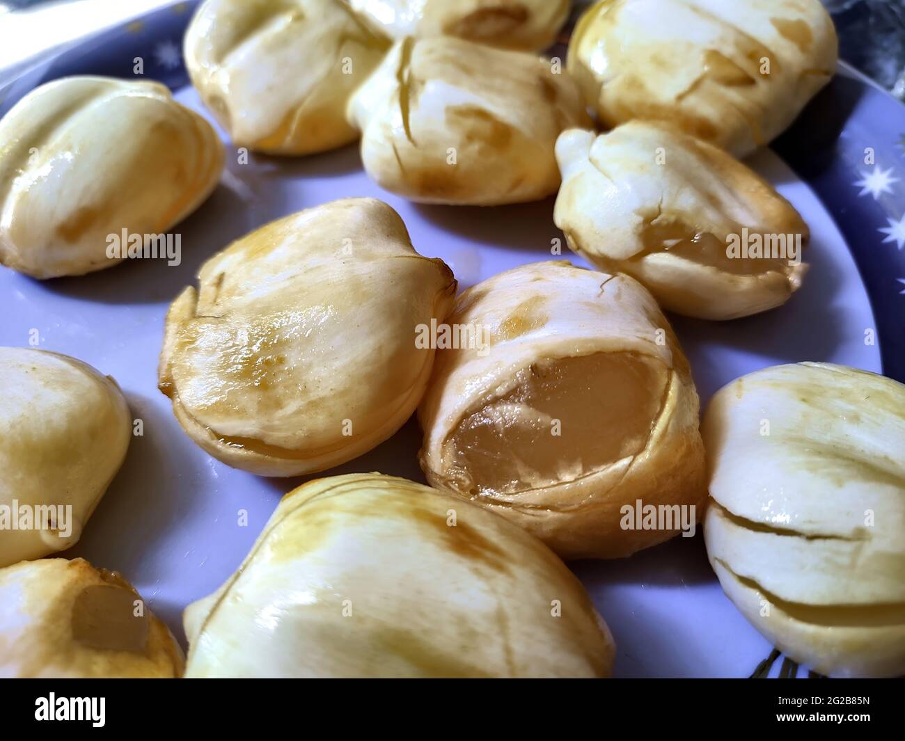 Fruits of borassus flabellifer commonly known as palmyra palm, wine ...
