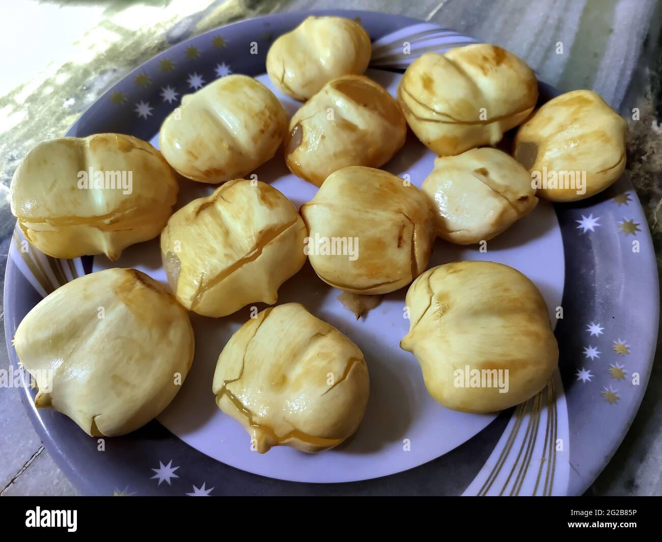 Fruits of borassus flabellifer commonly known as palmyra palm, wine ...