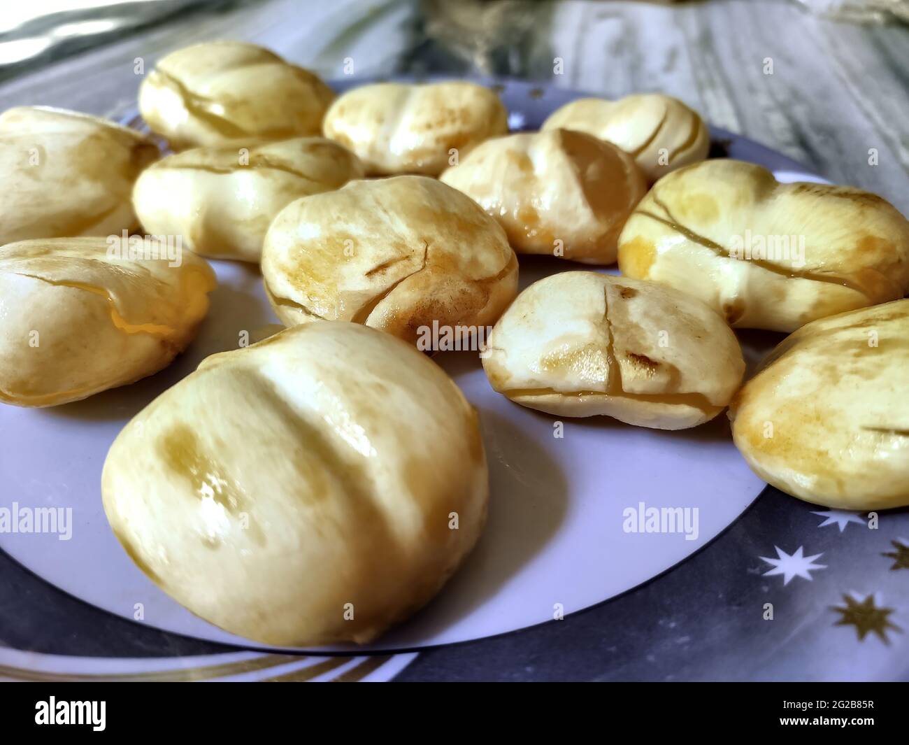 Fruits of borassus flabellifer commonly known as palmyra palm, wine ...