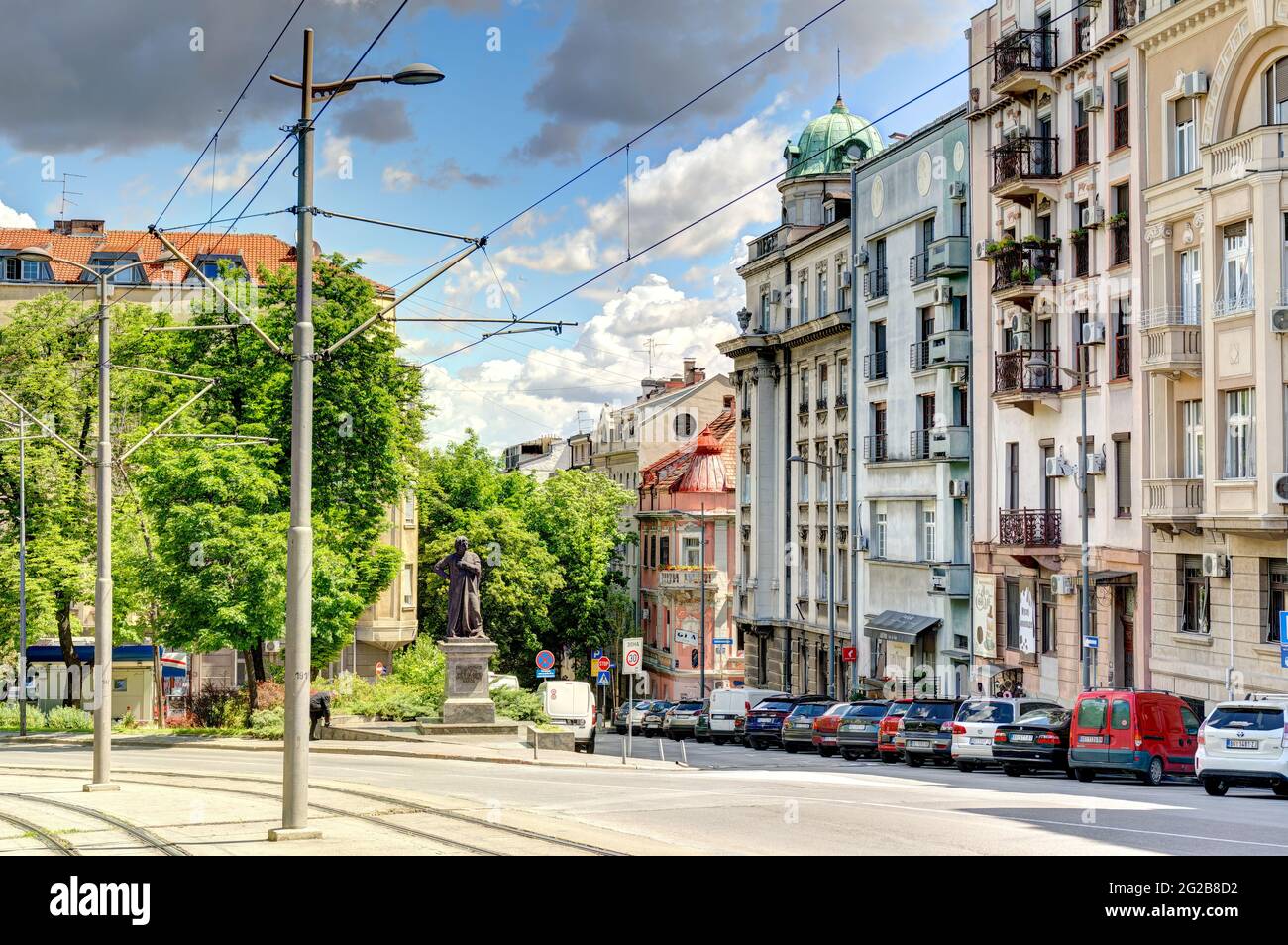 Belgrade landmarks, HDR Image Stock Photo - Alamy