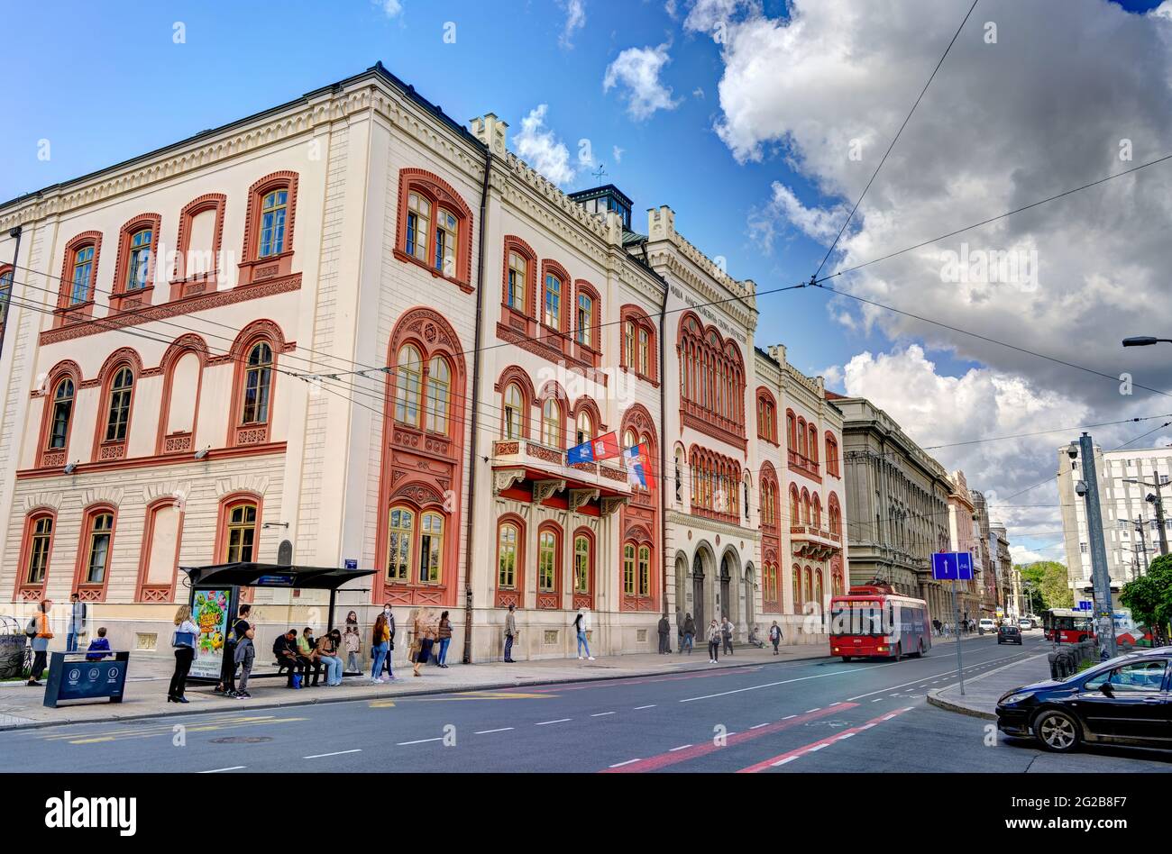 Belgrade landmarks, HDR Image Stock Photo - Alamy