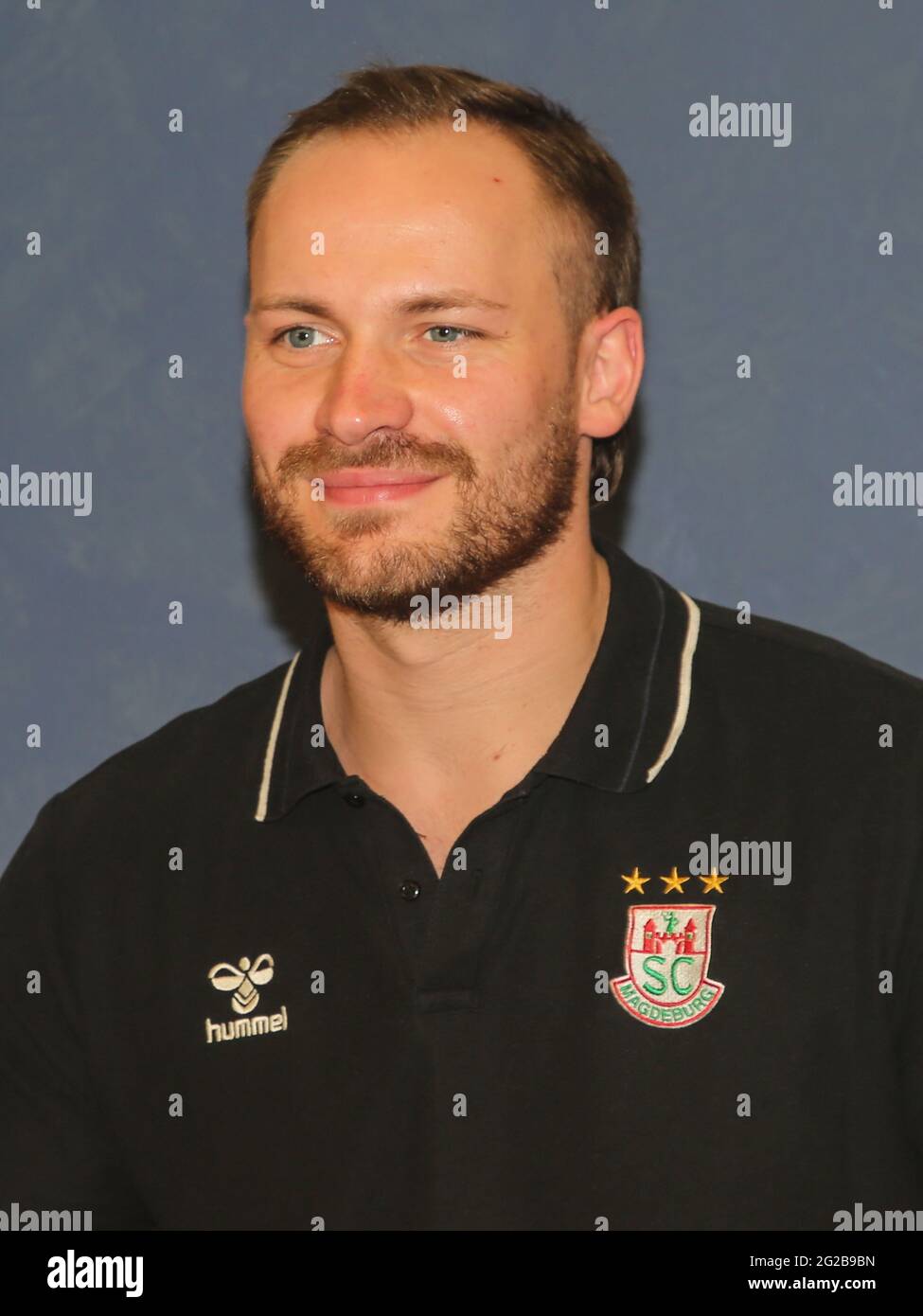 German Handball Player Moritz Preuss SC Magdeburg HBL Liqui Moly ...