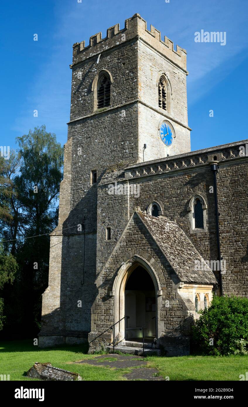 St. Mary`s Church, Upper Heyford, Oxfordshire, England, UK Stock Photo ...