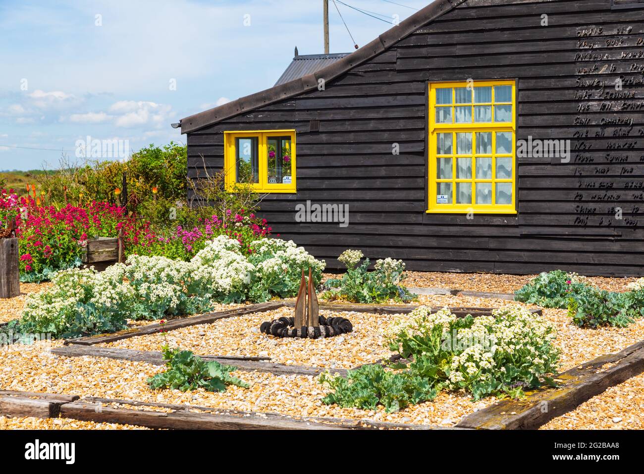 Dungeness house derek jarman hi-res stock photography and images - Alamy