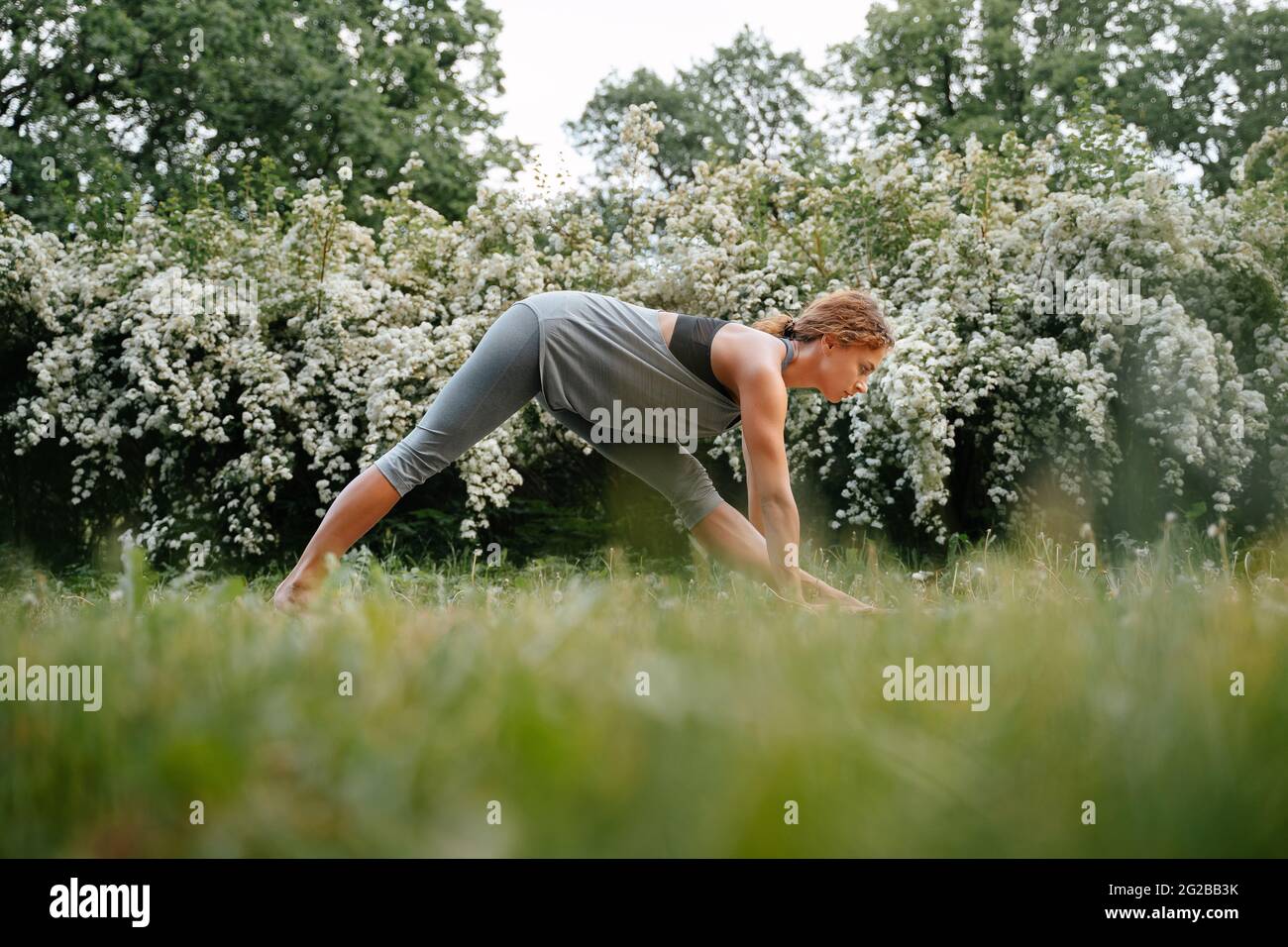 Young slim redhead woman hi-res stock photography and images - Alamy