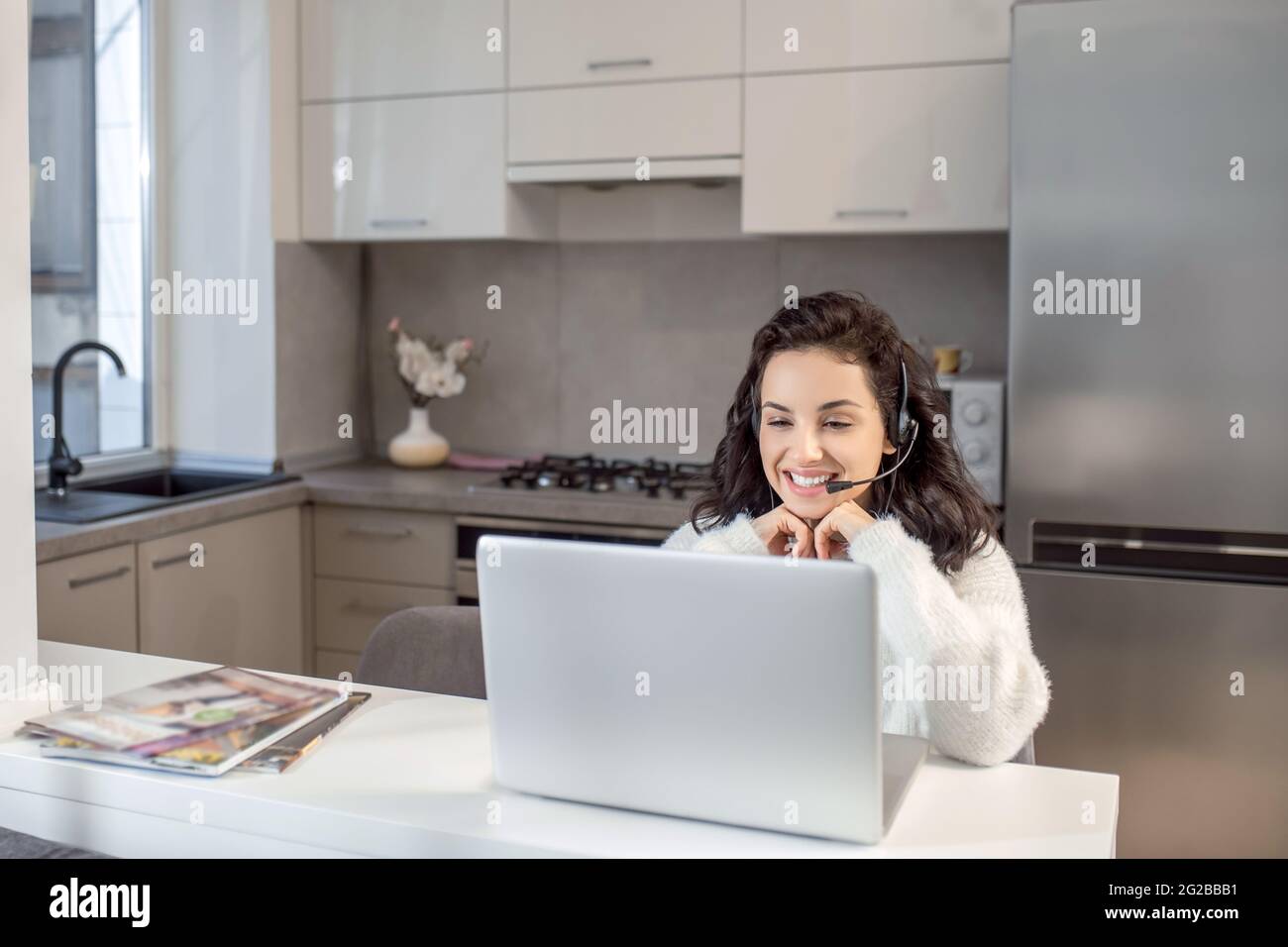 Domestic operator hi-res stock photography and images - Alamy