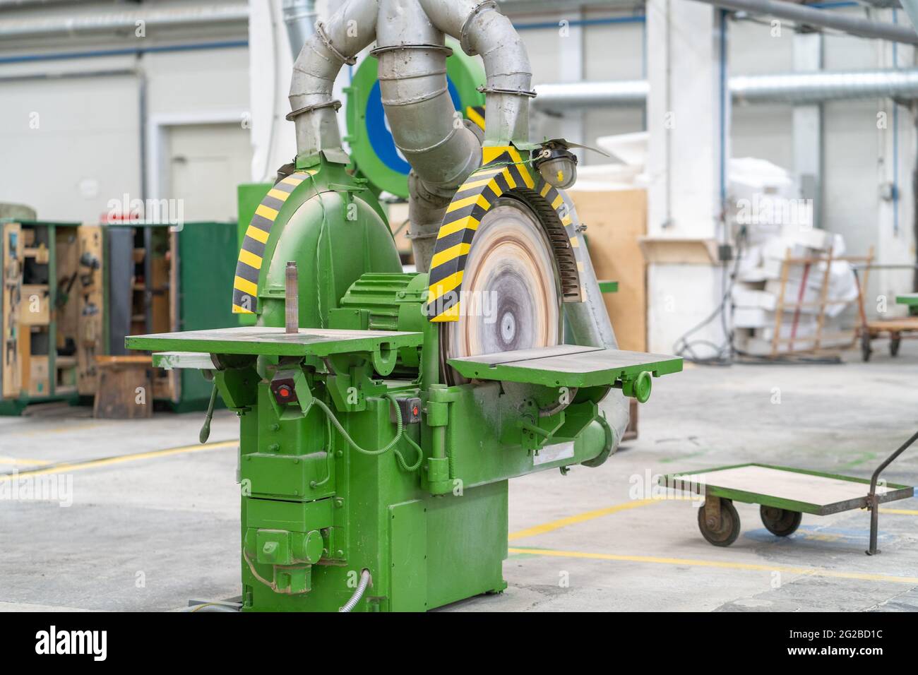 Wood furniture factory machine hi-res stock photography and images - Alamy