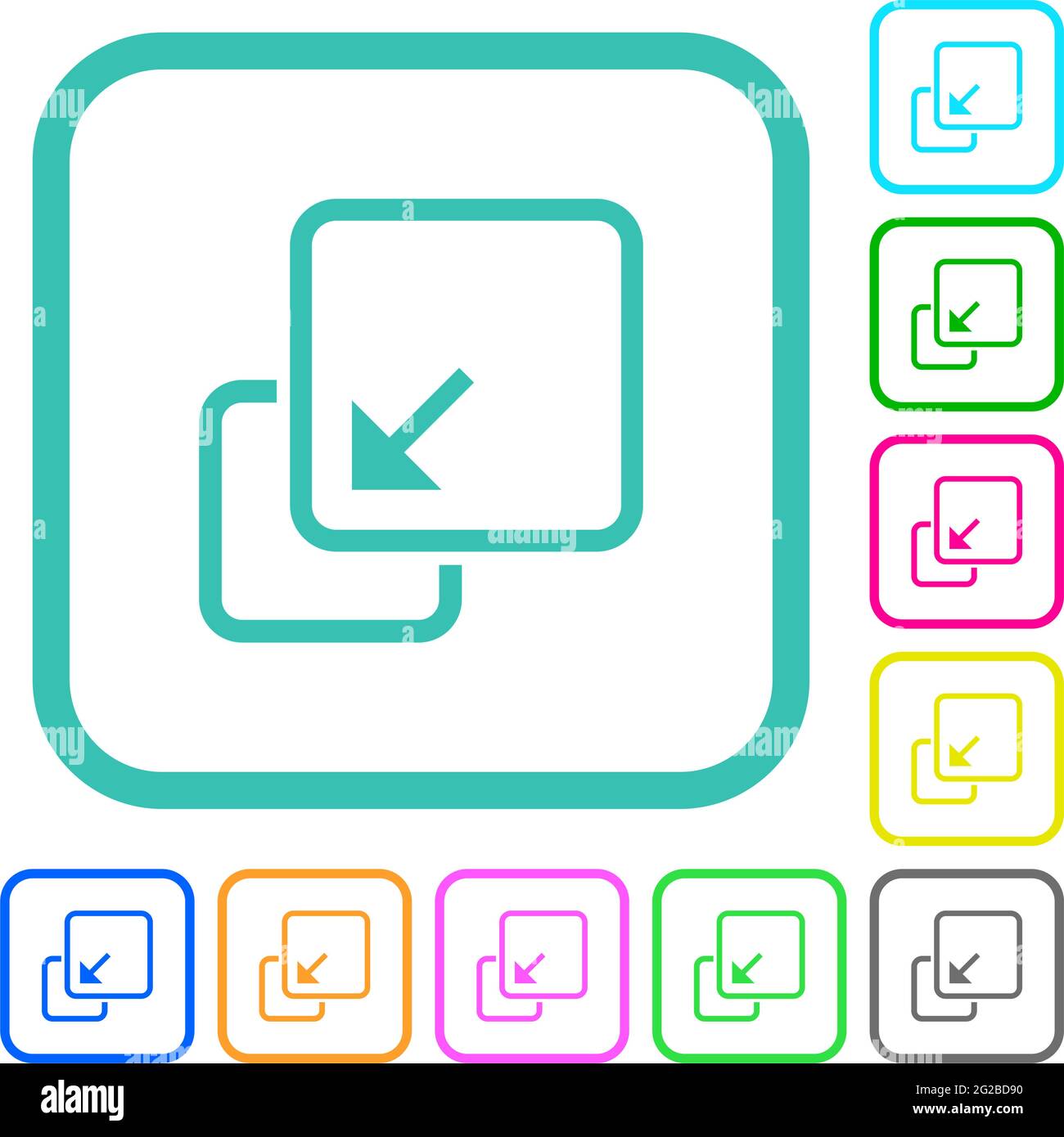 Curved line window Stock Vector Images - Alamy