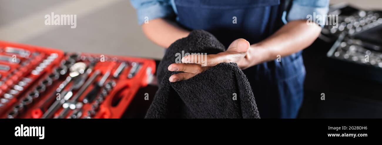 Denim crop overalls hi-res stock photography and images - Alamy