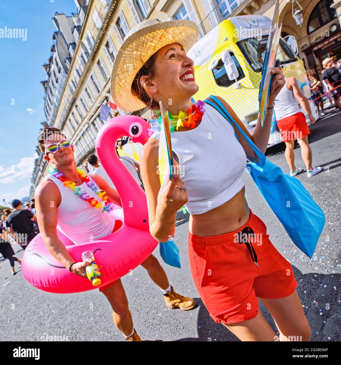 Paris france french woman lgbt hi-res stock photography and images - Alamy