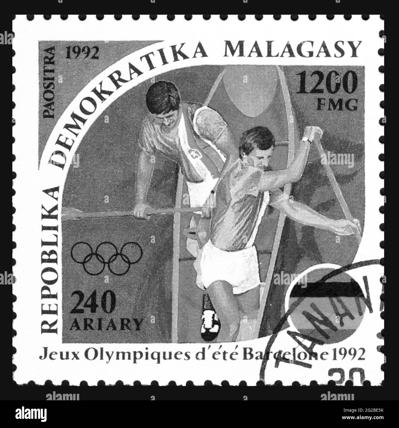 Postage stamp madagascar hi-res stock photography and images - Alamy