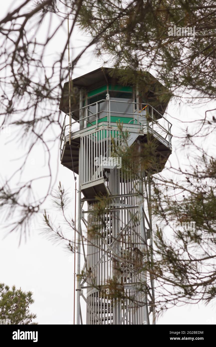 Watchtower to prevent fires in summer and in times of drought ...