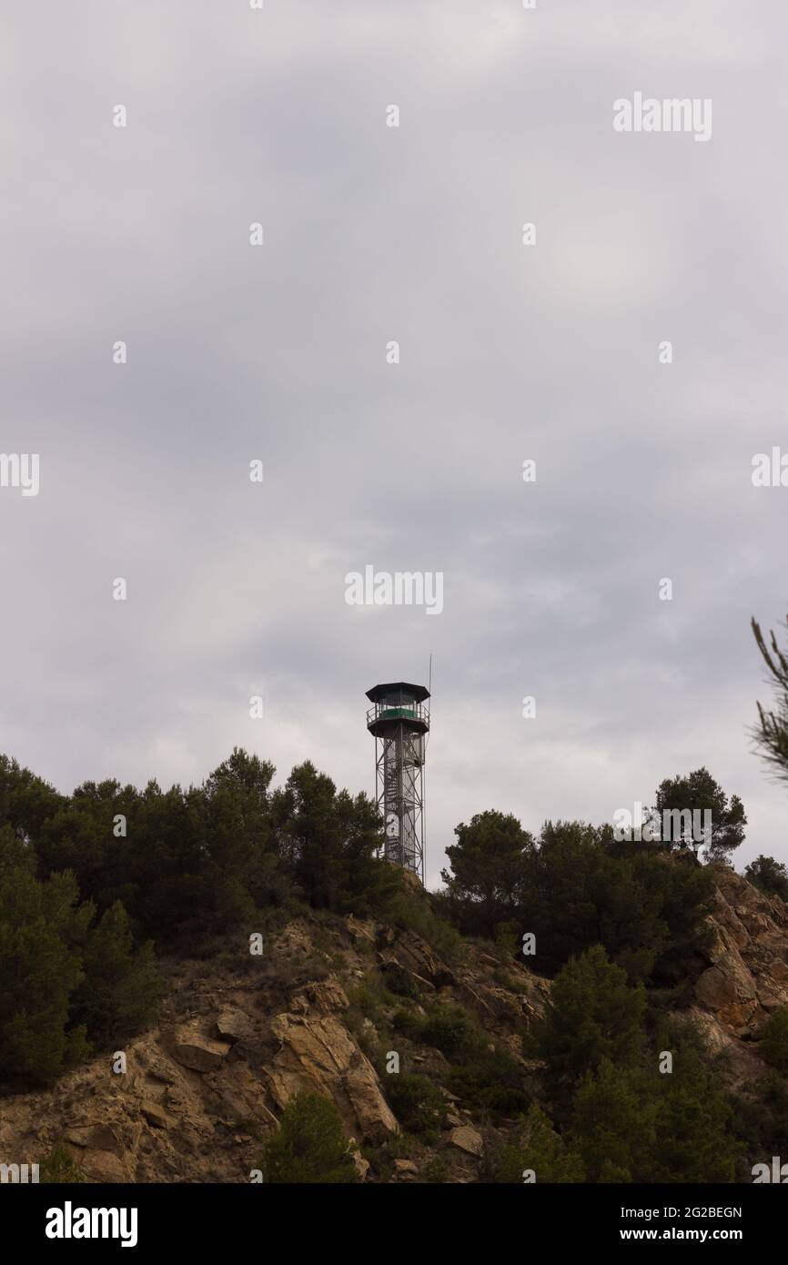 Watchtower to prevent fires in summer and in times of drought ...