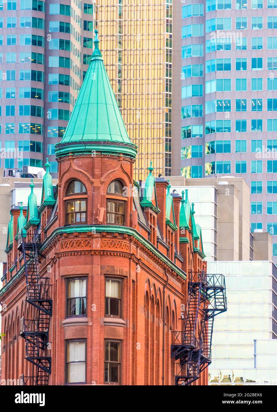The Gooderham or the Flatiron building, Toronto, Canada Stock Photo - Alamy