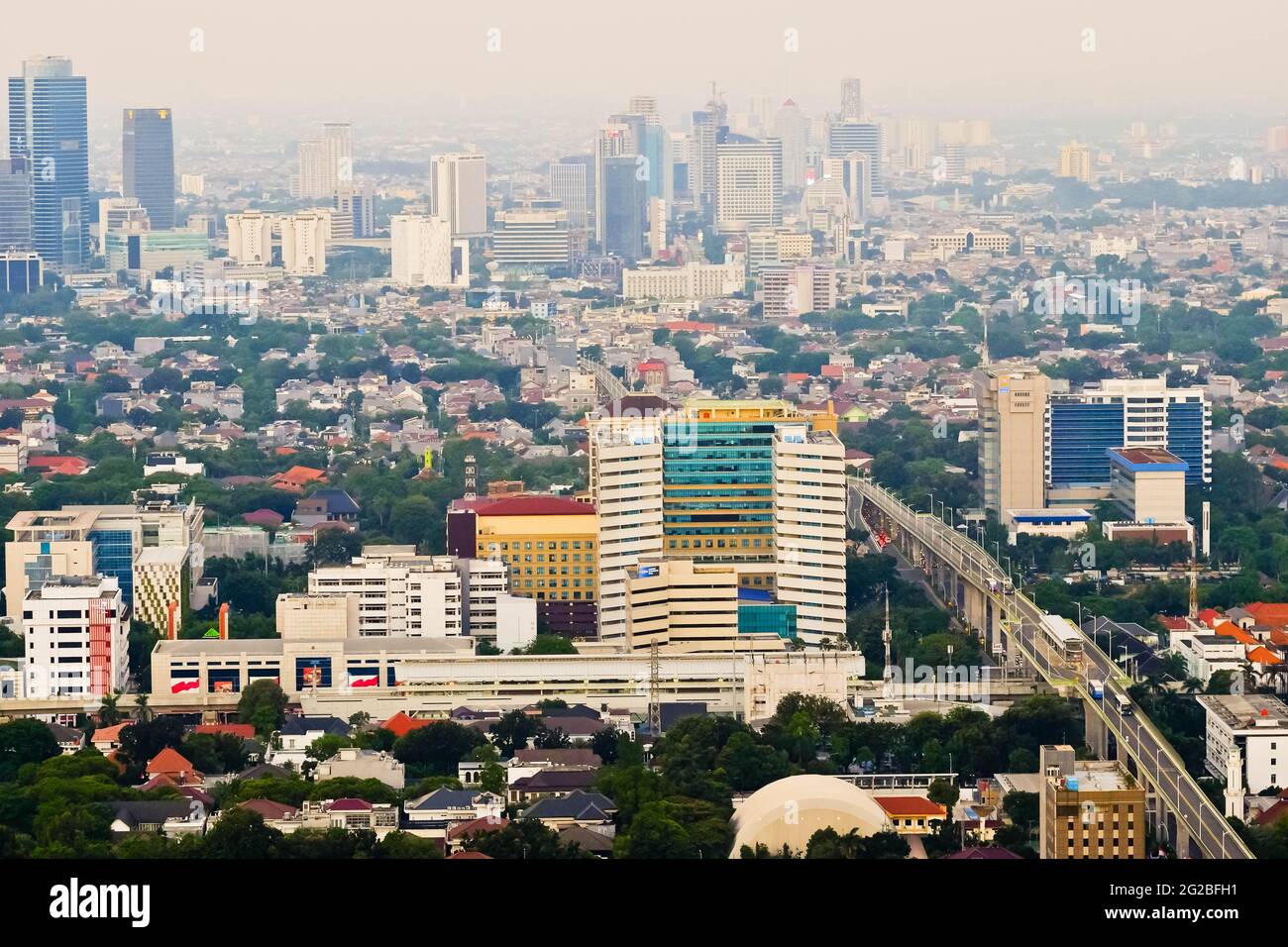 View of the ASEAN Secretariat Building in Jakarta, Indonesia Stock ...