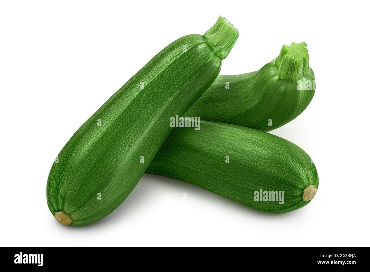 Fresh whole zucchini isolated on white background with clipping path ...
