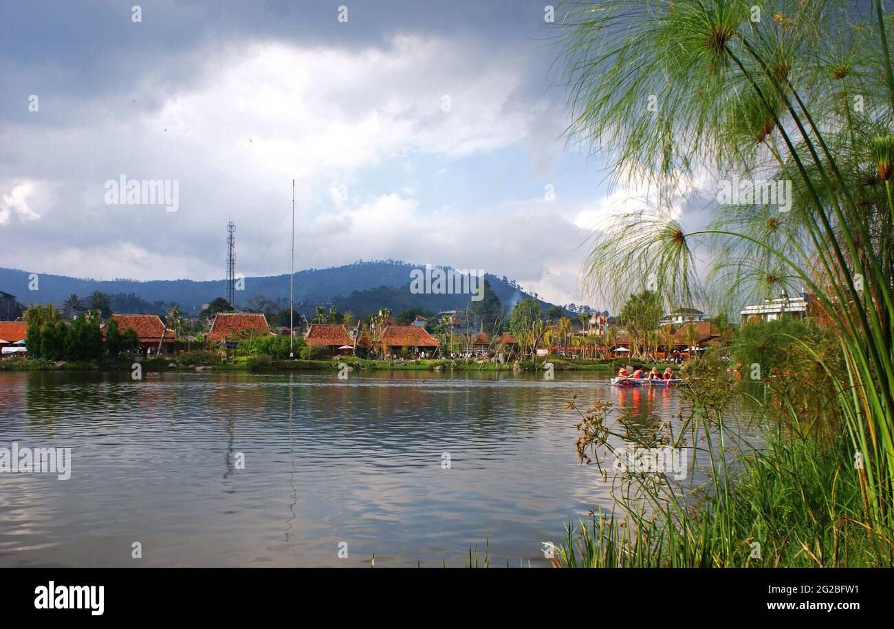 Floating Market Park, Lembang, Bandung, Indonesia Stock Photo - Alamy