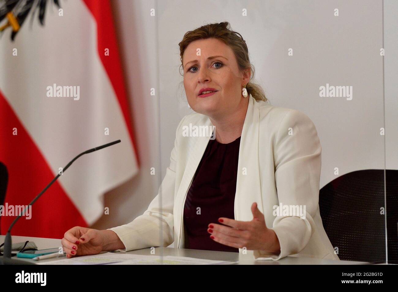 Minister for integration susanne raab hi-res stock photography and ...