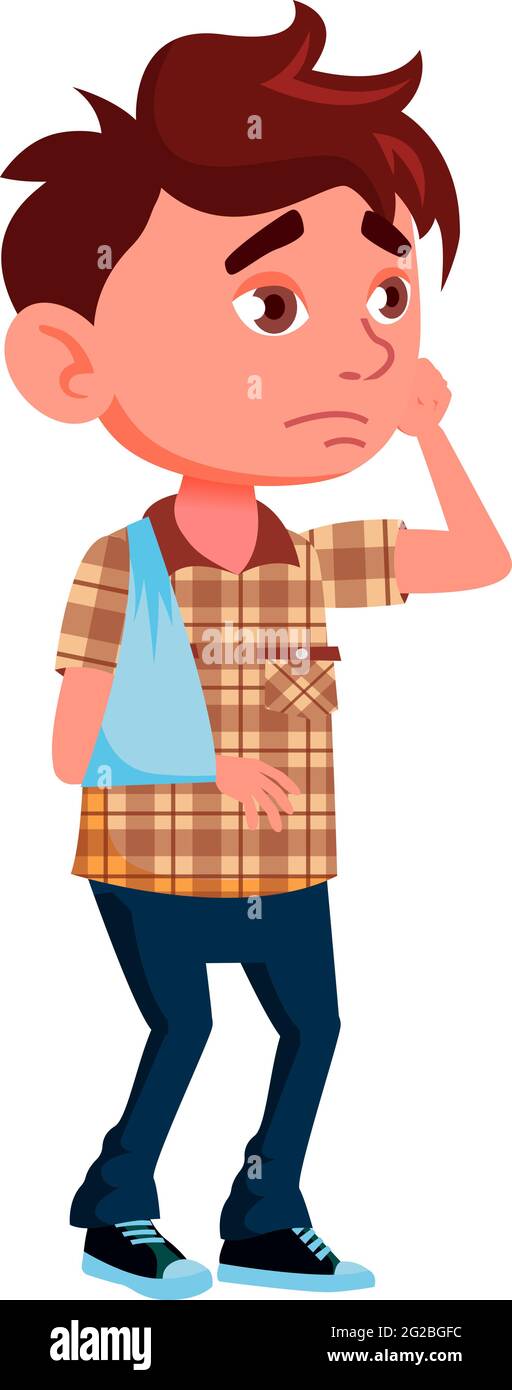 Smashed Hand Cartoon