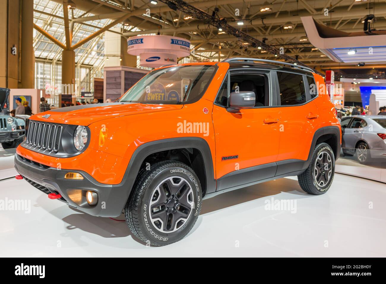 Jeep Trail Hawk 4x4 in the Canadian International AutoShow, CIAS for ...